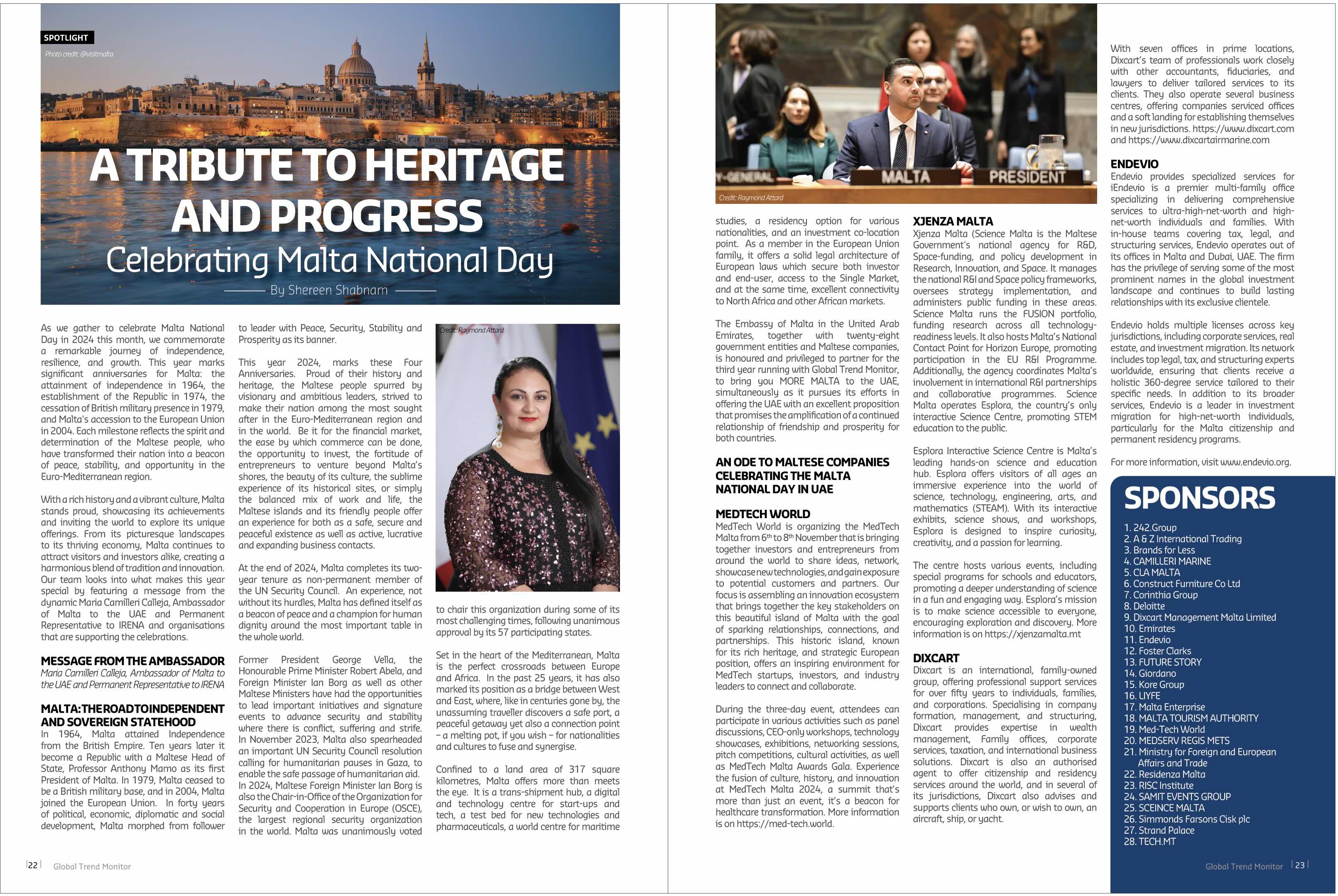 A Tribute to Heritage and Progress: Celebrating Malta National Day ...